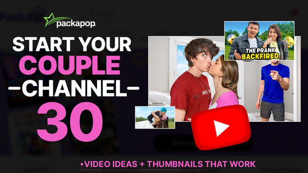 45 Couple YouTube Video Ideas to Grow Fast (2026) – Packapop