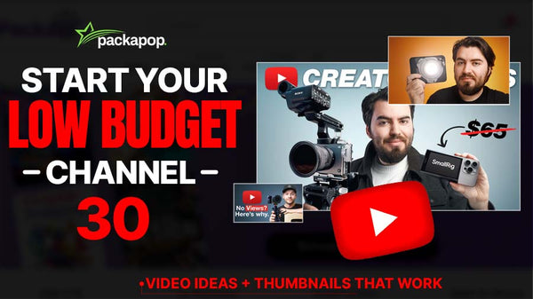 30 Low Budget YouTube Video Ideas in 2026 (Beginner Guide) – Packapop
