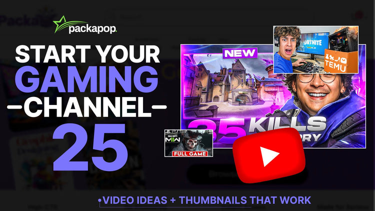 30 Gaming YouTube video Ideas That Work in 2026 – Packapop