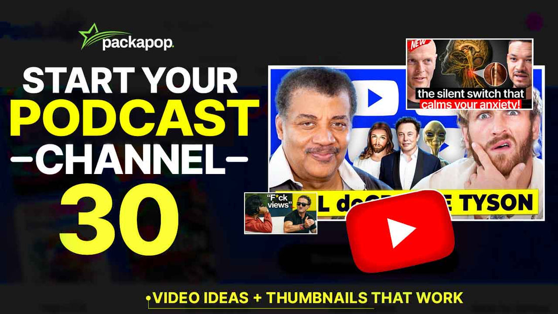 30 Top Podcast YouTube Video Ideas in 2026 (Pro List) – Packapop